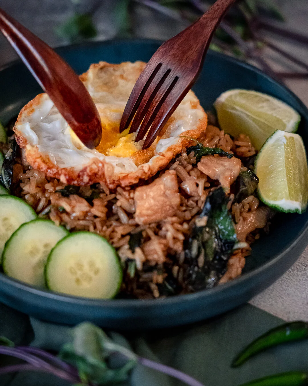Thai Spicy Basil Fried Rice | Khao Pad Kaphrao — The Spice Odyssey