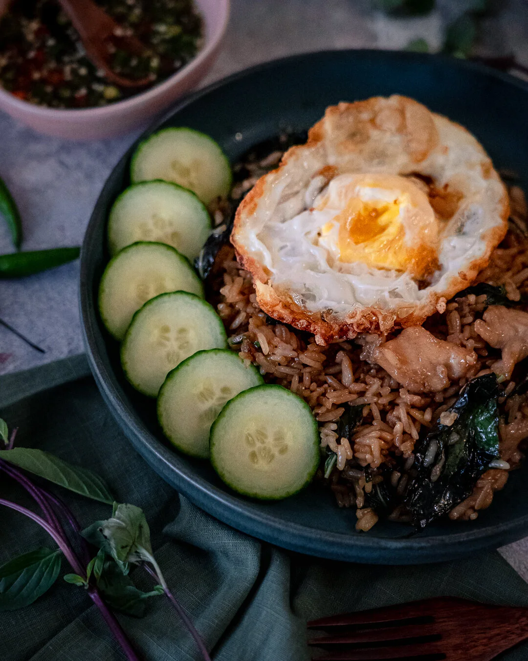 Thai Spicy Basil Fried Rice | Khao Pad Kaphrao — The Spice Odyssey