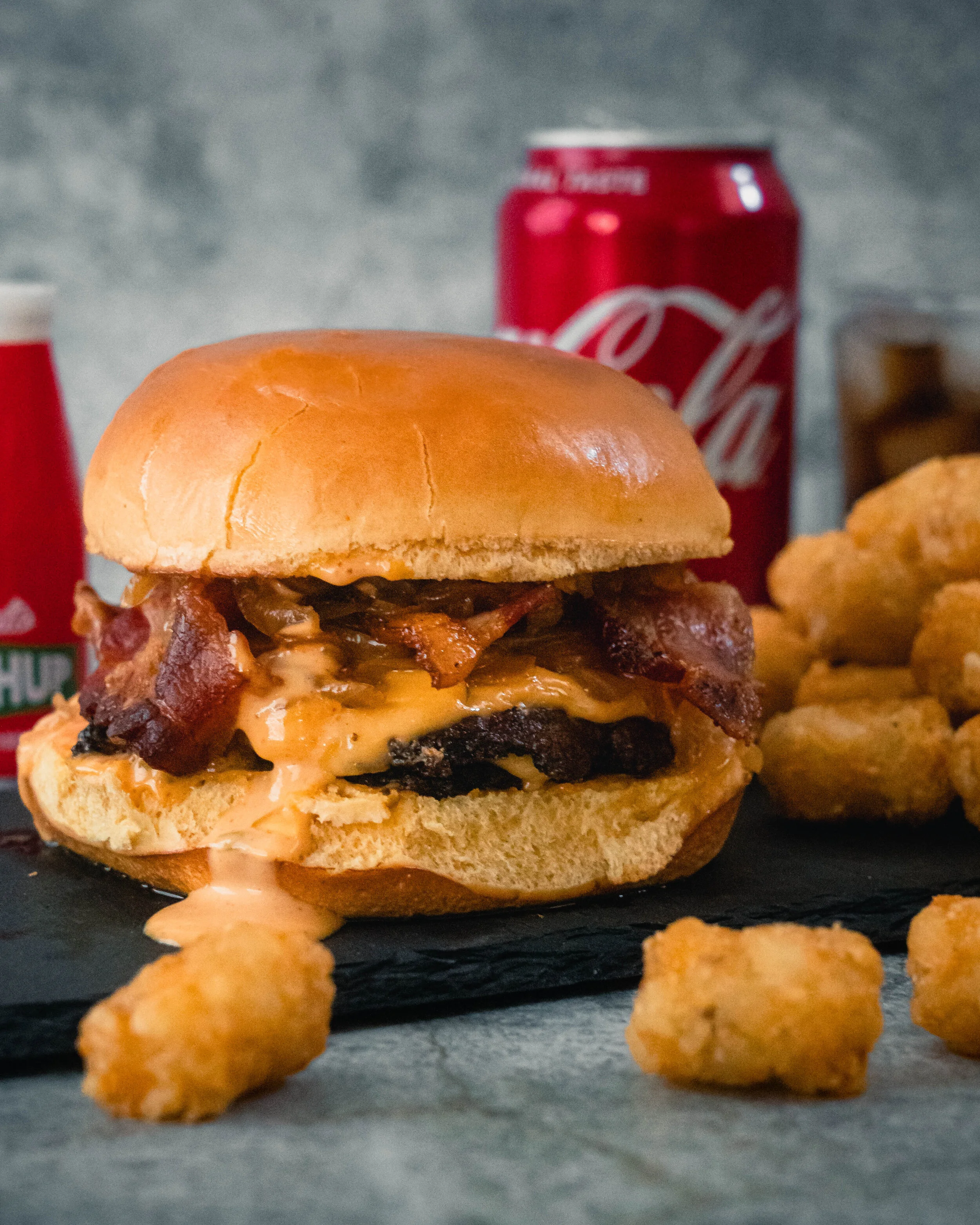 Smashed Burger | Double Cheeseburger with Crispy Bacon | Better Than In ...