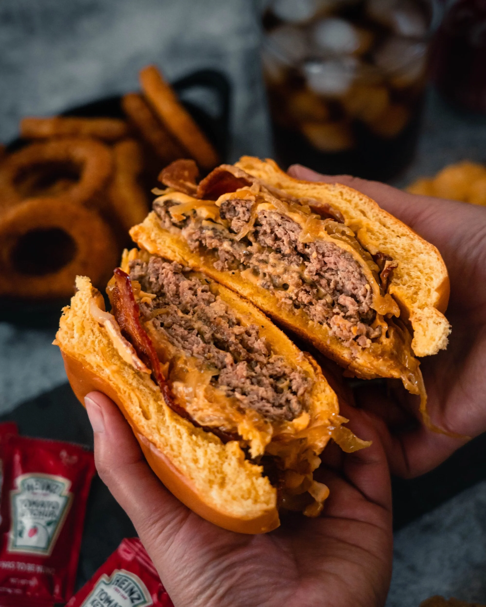 Smashed Burger | Double Cheeseburger with Crispy Bacon | Better Than In ...