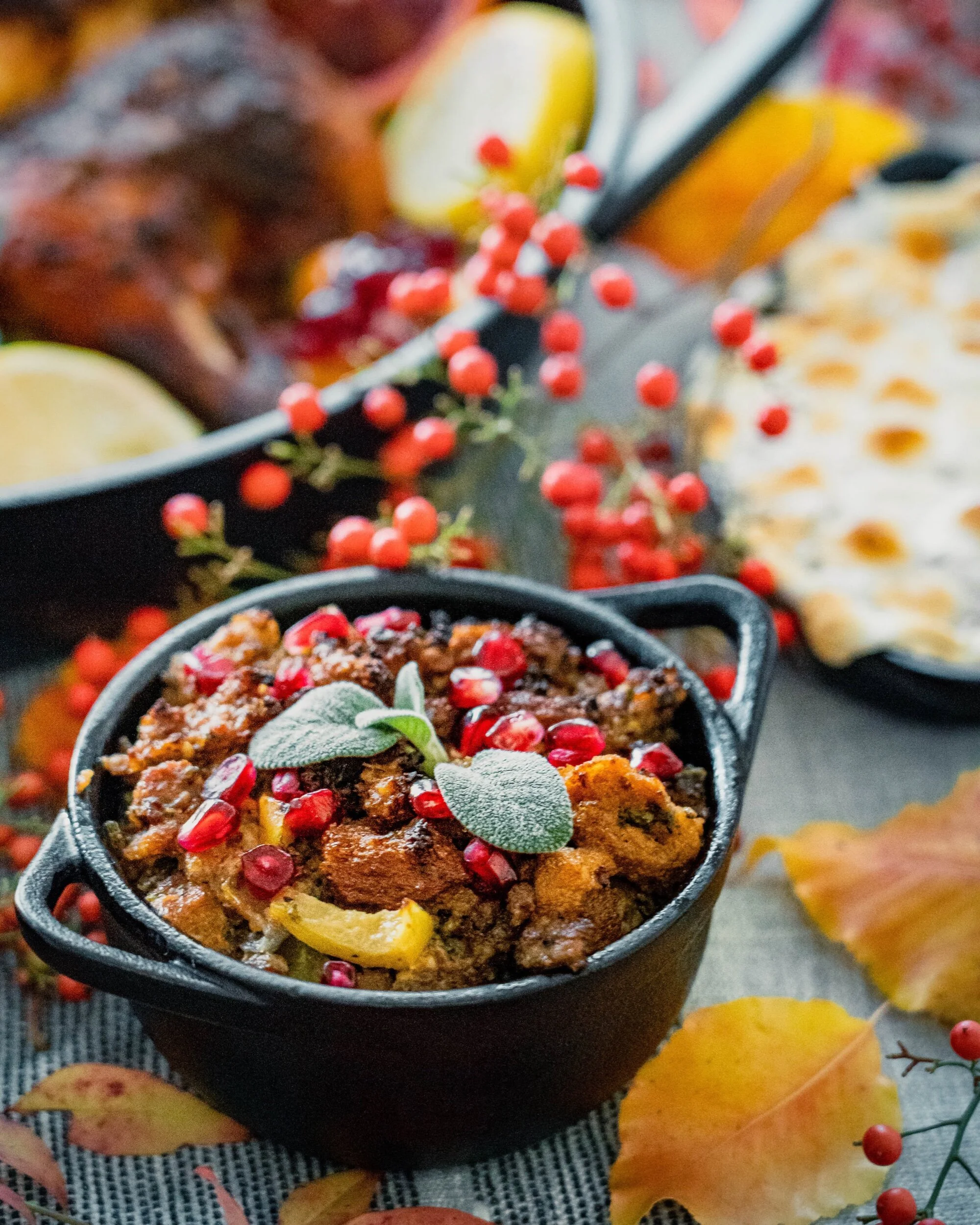 Thanksgiving Feast | Perfect Roast Chicken | Buttermilk Brined ...