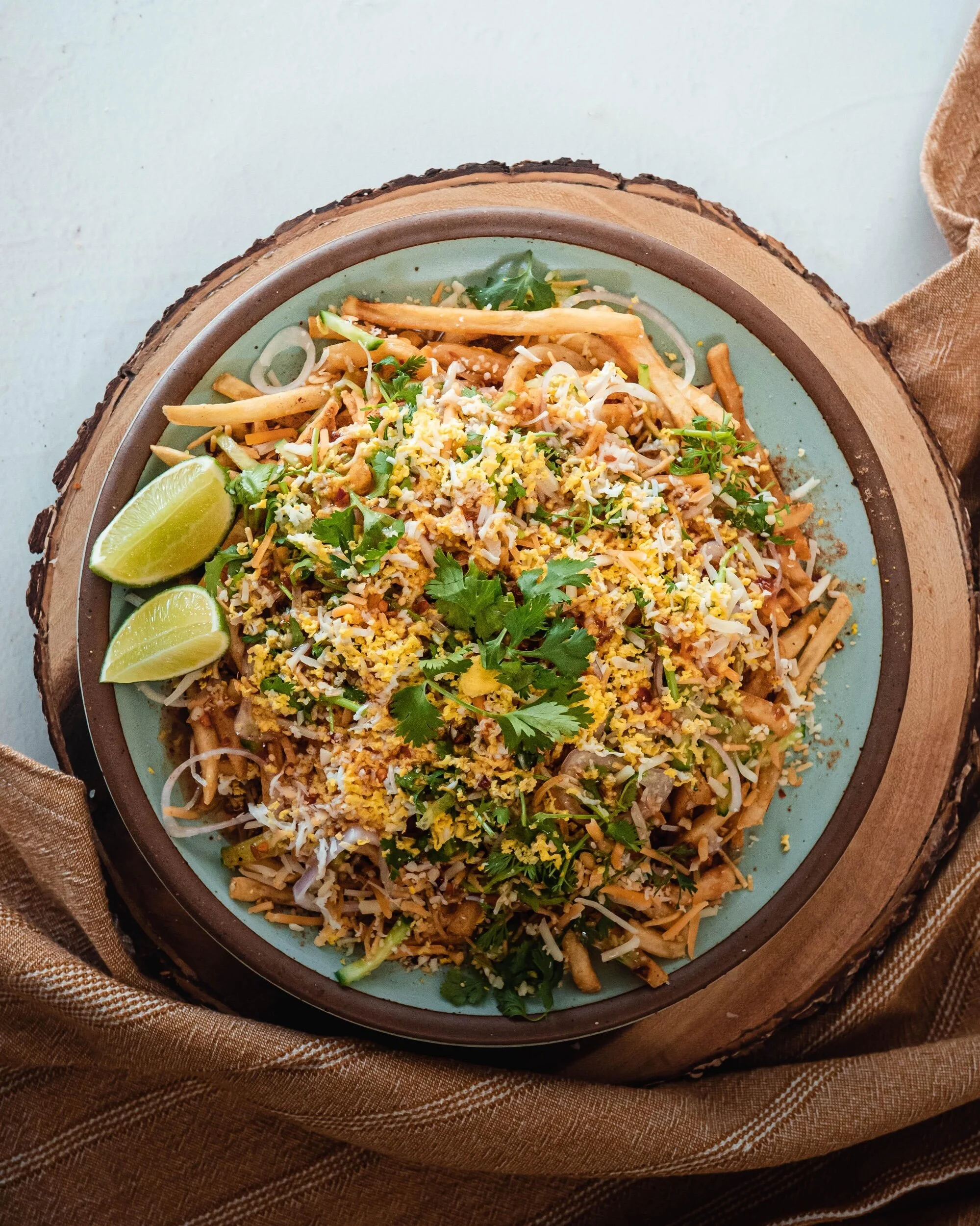 Chotpoti Fries | Spicy Masala Loaded Cheese Fries — The Spice Odyssey