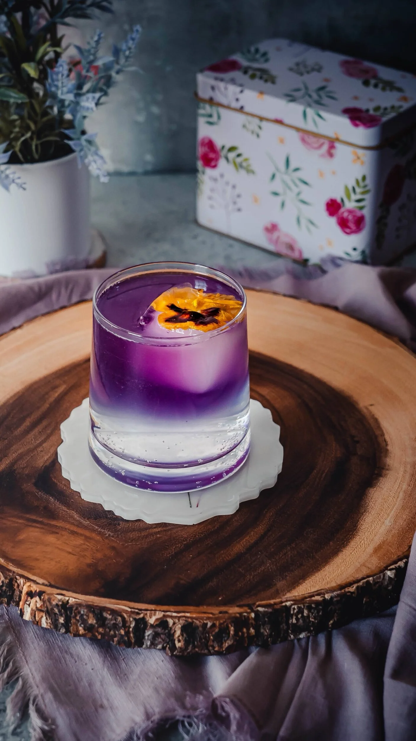 Purple Rain | Sparkling Butterfly Pea Lemonade — The Spice Odyssey