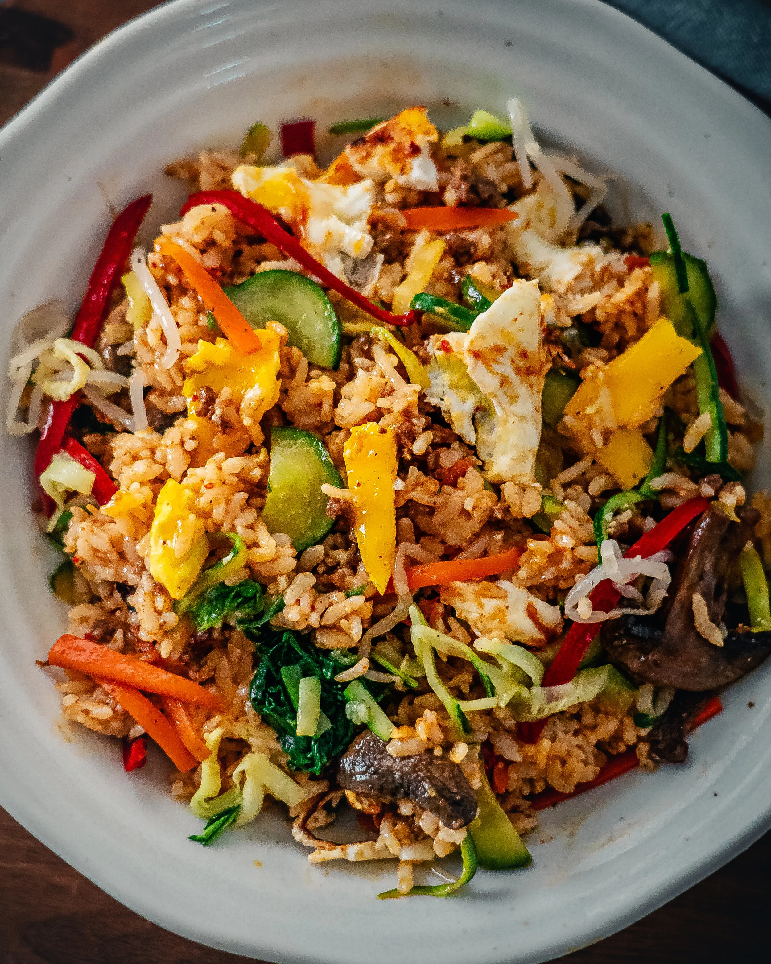 Bibimbap | Mixed Rice with Vegetables | Korean Rice Bowl — The Spice ...
