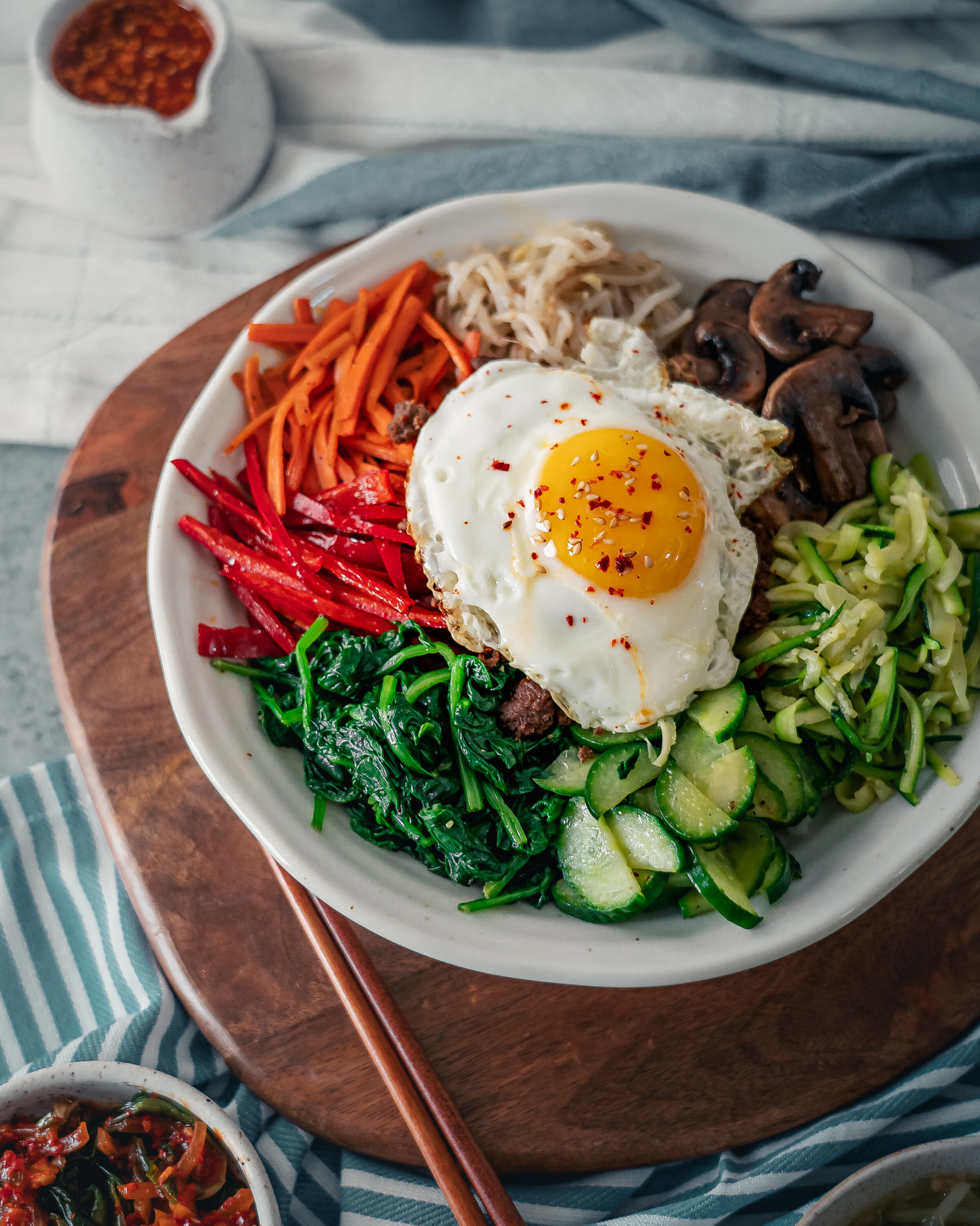 Bibimbap | Mixed Rice with Vegetables | Korean Rice Bowl — The Spice ...