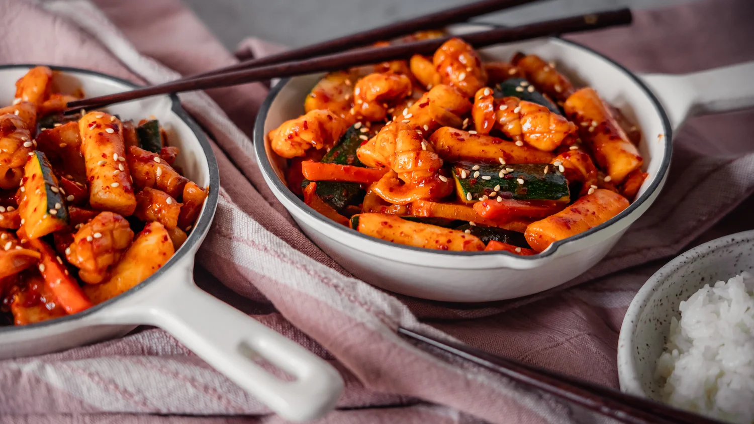 Tteokbokki | Ojingeo Bokkeum | Stir-Fry Squid + Rice Cakes — The Spice ...