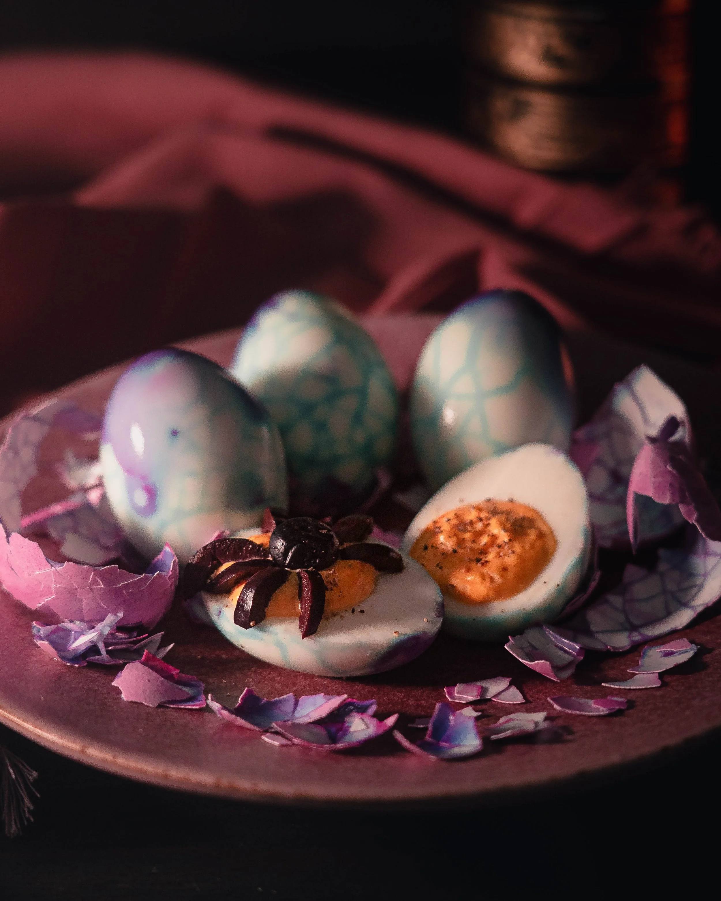 Spooky Deviled Eggs | Halloween | Game of Thrones | Dragon Eggs — The ...