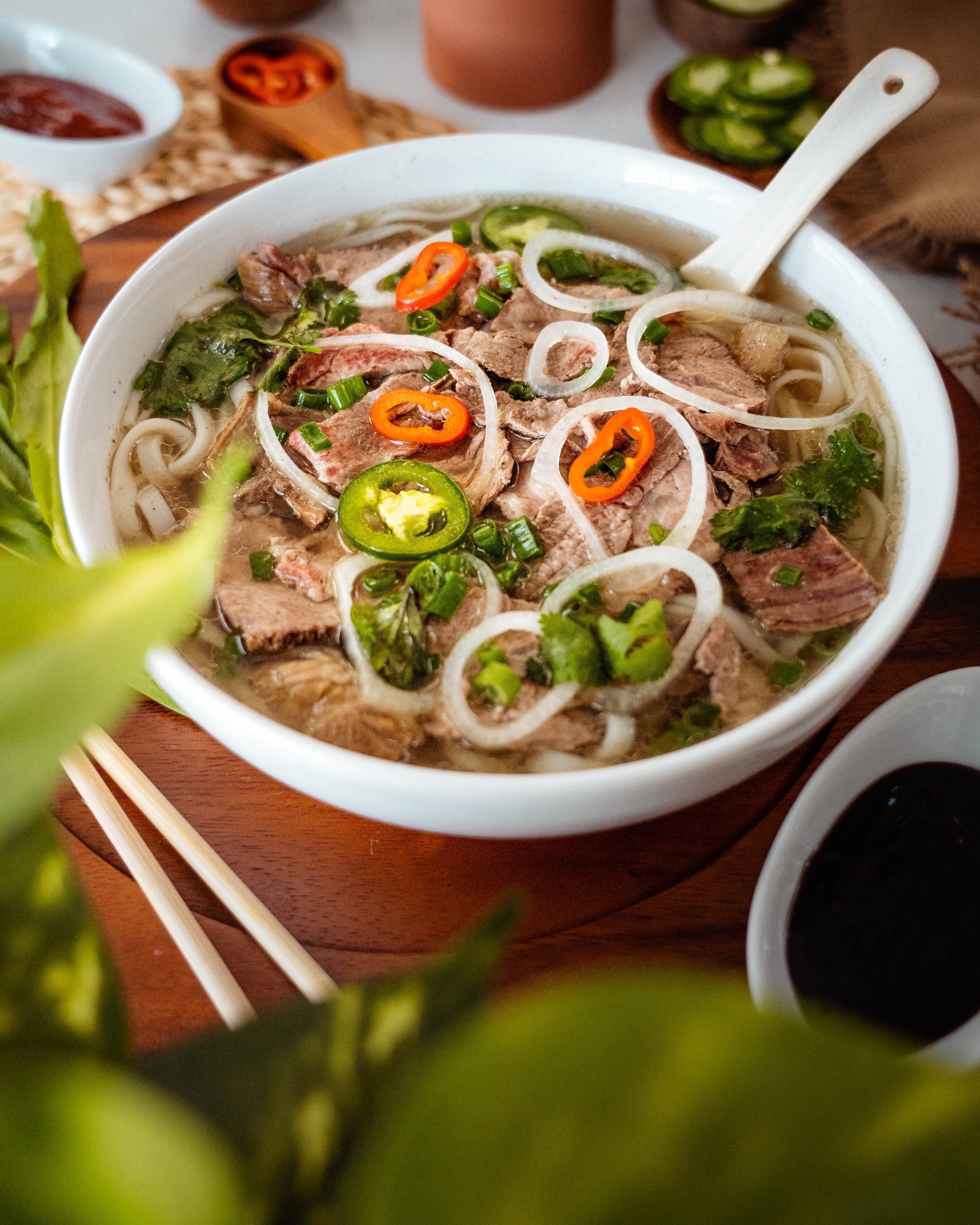 Phở Bò | Vietnamese Beef Pho Noodle Soup — The Spice Odyssey