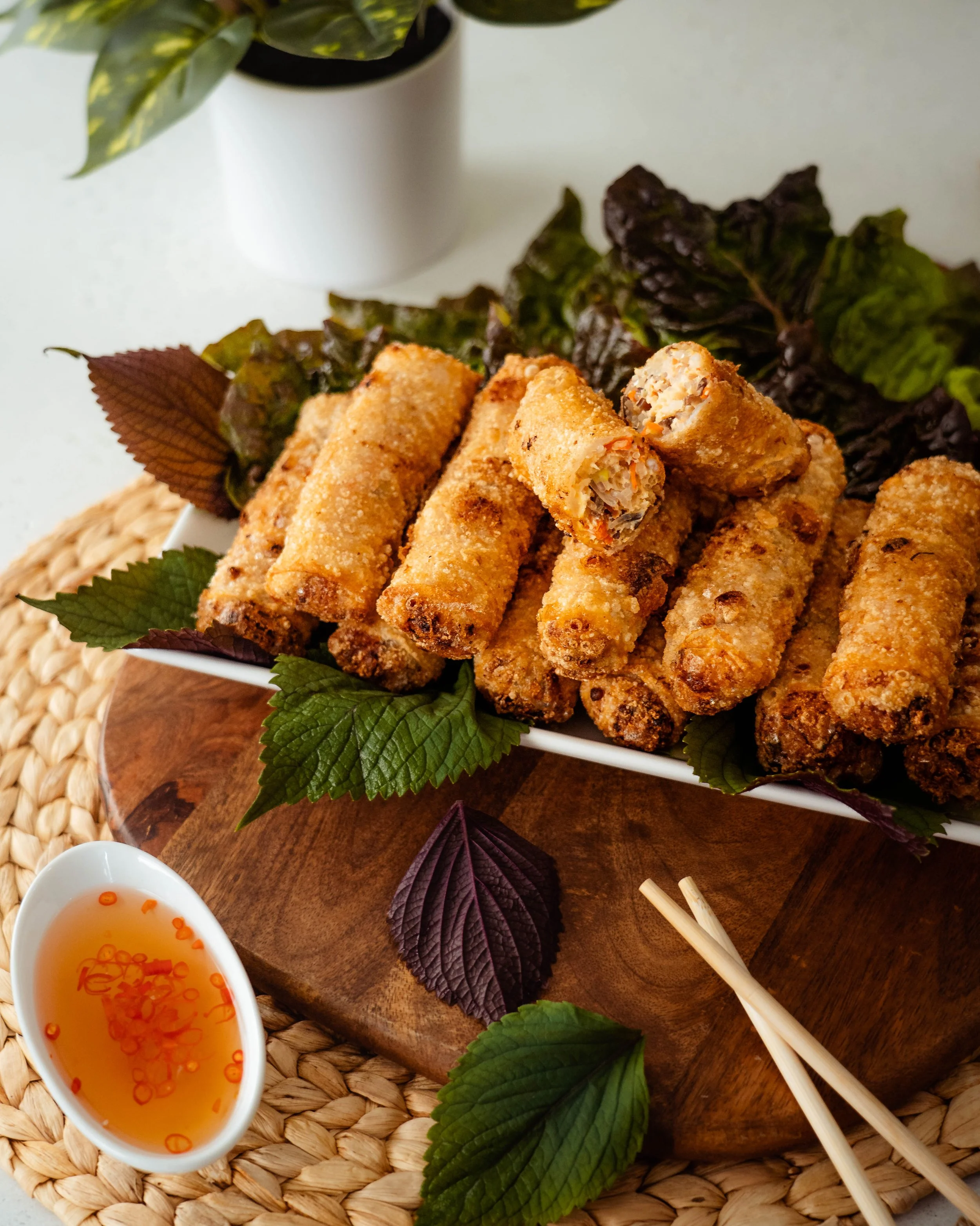 Vietnamese Fried Spring Rolls | Chả Giò | Nem Rán | Imperial Egg Rolls ...