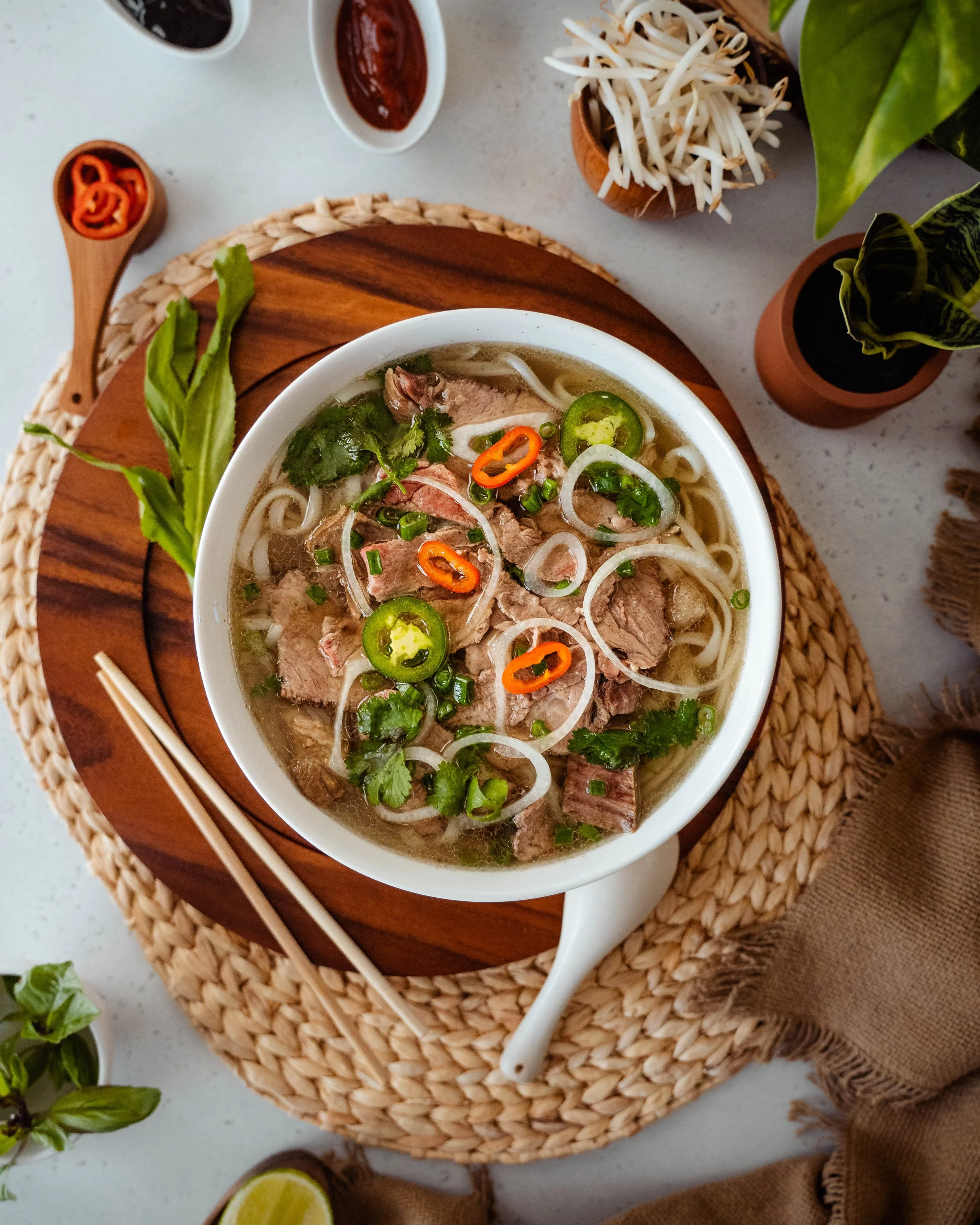 Phở Bò | Vietnamese Beef Pho Noodle Soup — The Spice Odyssey