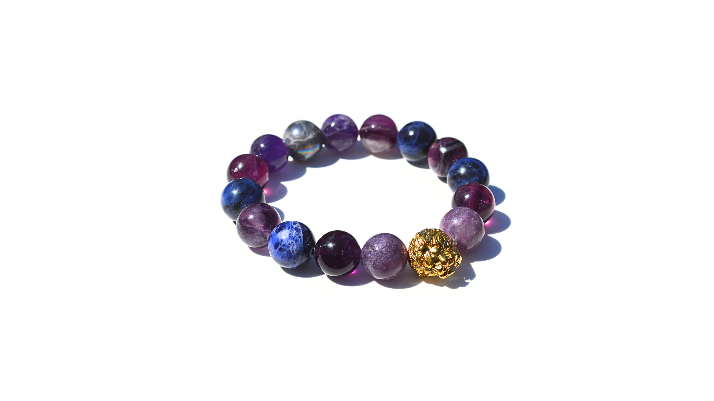 SERAPHIM ONE (16MM) ALCHEMICAL GOLD — Crystal Current Jewelry
