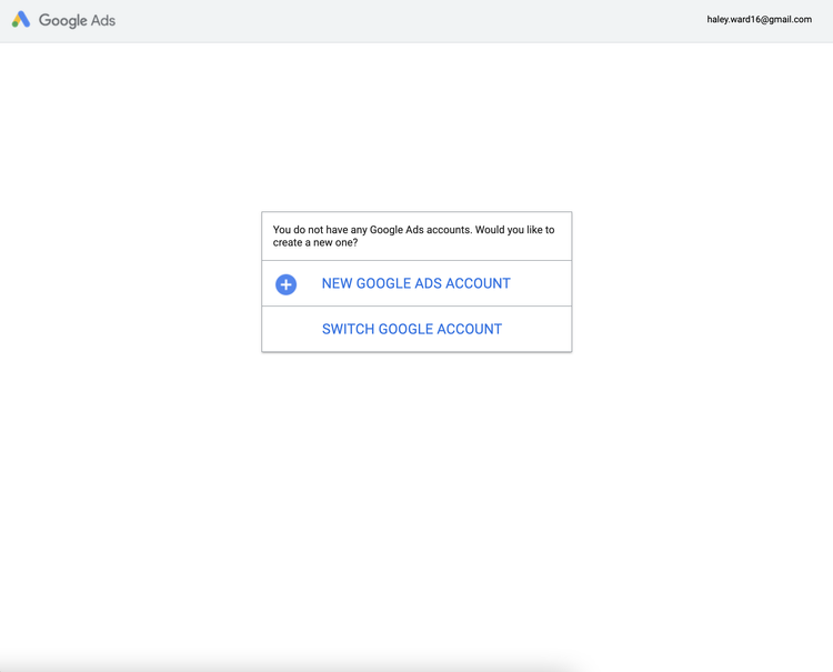 How to Set up a Google Ads Account Without a Credit Card — Selah ...
