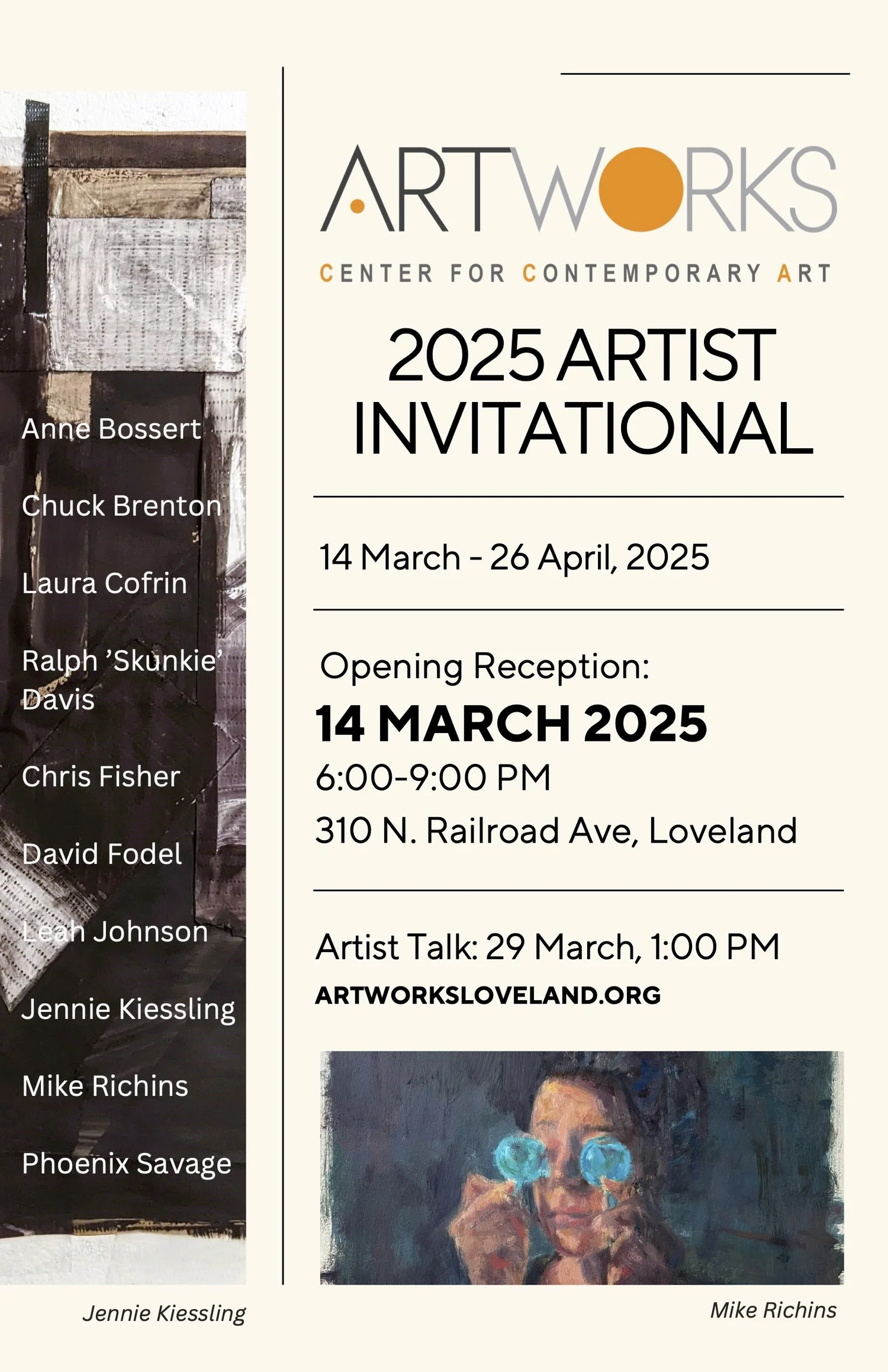 Opening Reception: Artworks Center for Contemporary Art 2025 Artist ...