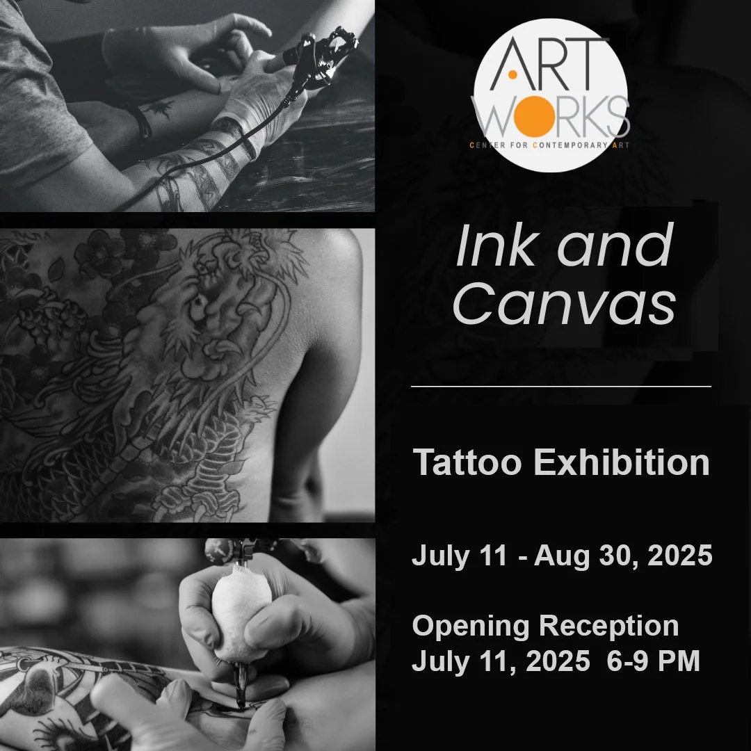 Opening Reception: Ink and Canvas - Tattoo Exhibition — Artworks Center ...