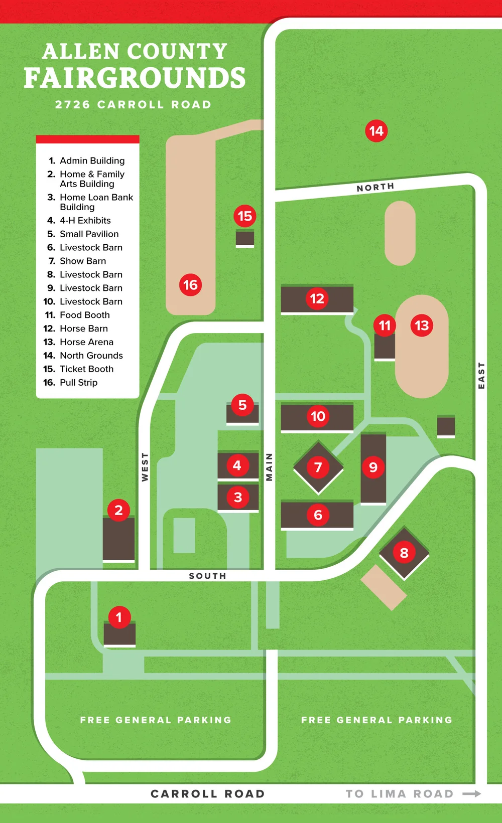 Map | Discover & Plan — Allen County Fairgrounds