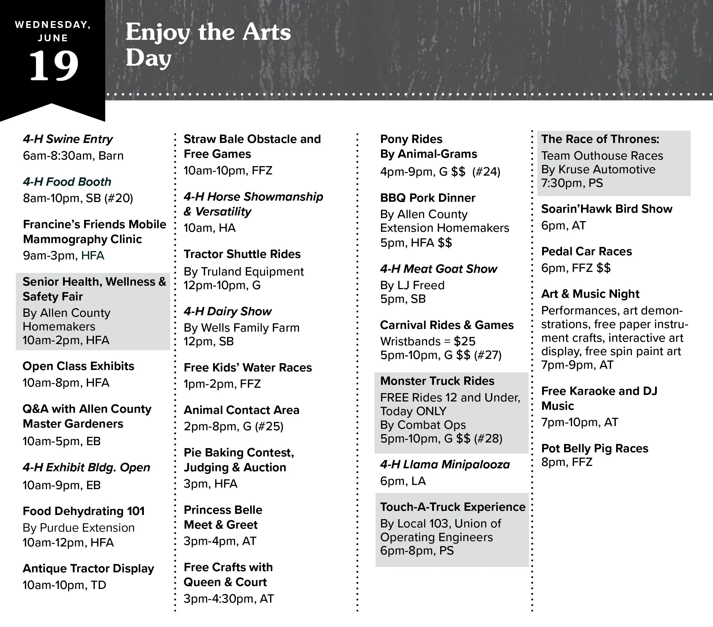 Allen County Fair | Full Schedule — Allen County Fairgrounds