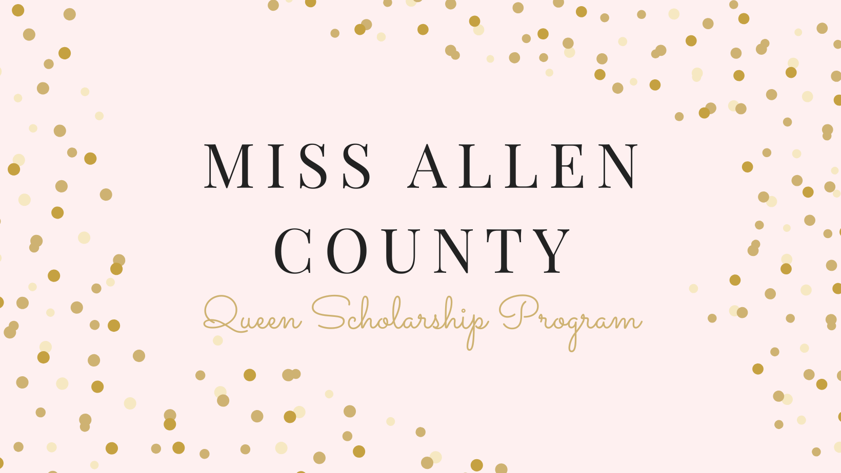 2026 Miss Allen County Queen Pageant — Allen County Fairgrounds
