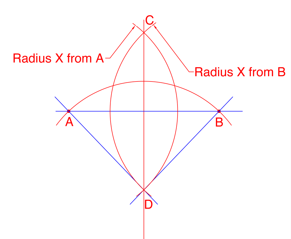 Basic Operations With the Compass; 2 Angle Bisectors — Drawing Islamic ...