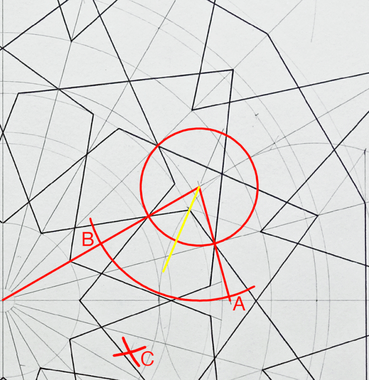 Basic Operations With the Compass; 2 Angle Bisectors — Drawing Islamic ...