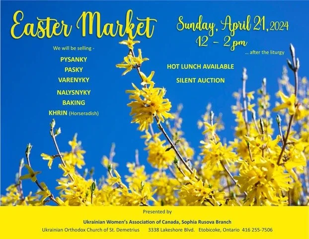EVENT: Easter Bazaar — St. Volodymyr Cathedral of Toronto