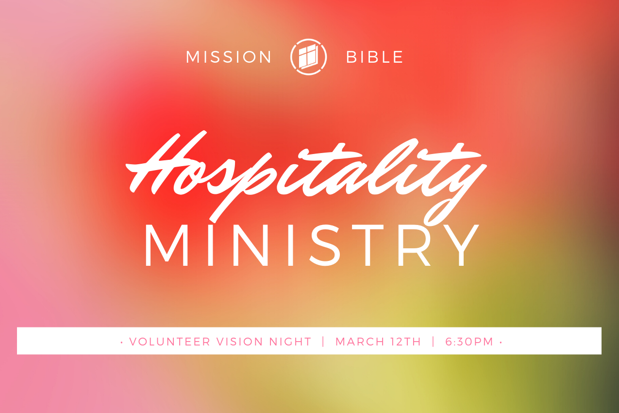 Hospitality Ministry