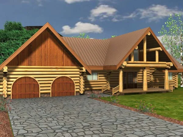 Log Home Plans 0-2200 Square Ft — Log Homes Canada
