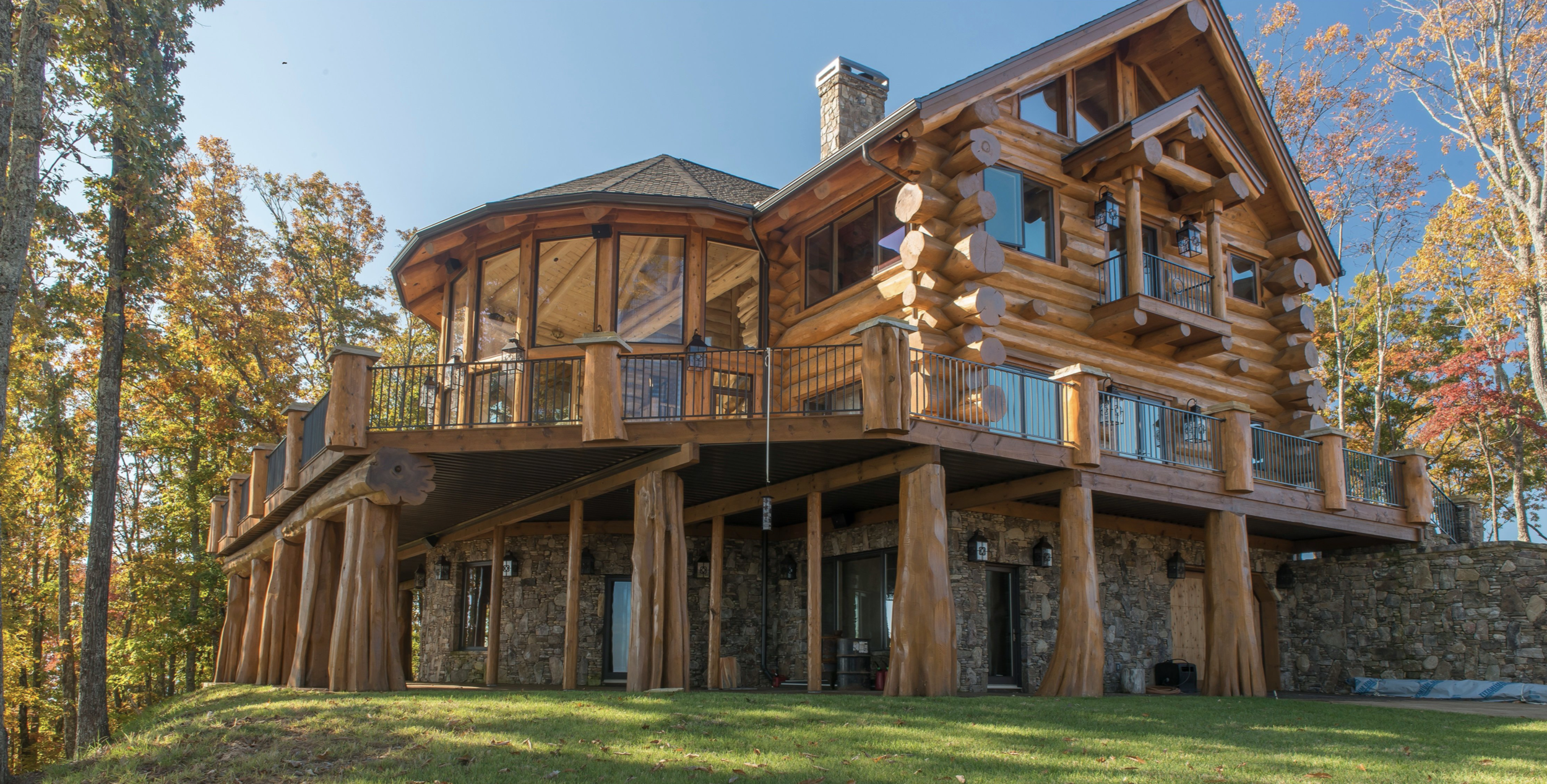 Custom Log Cabin Shells