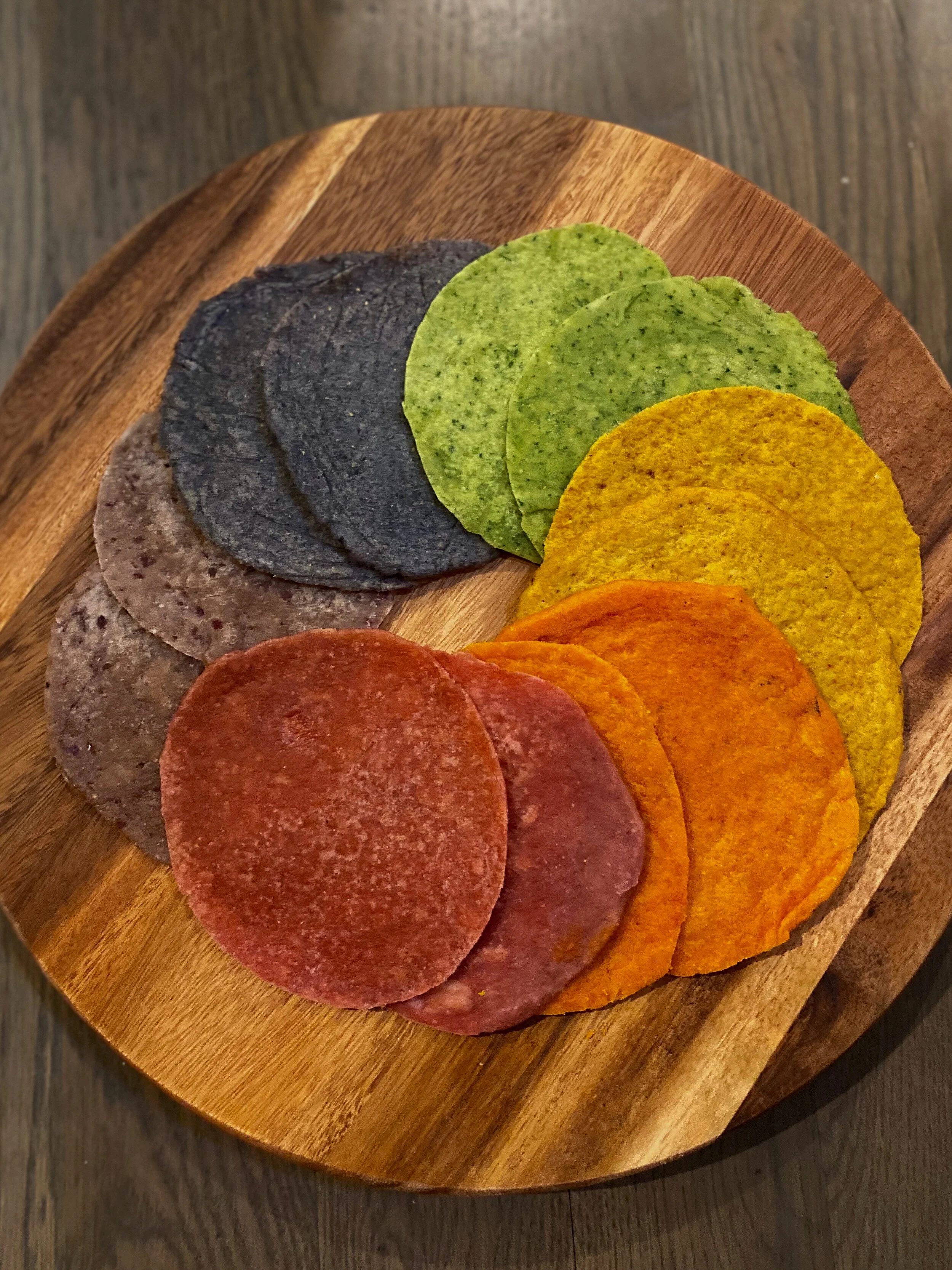 Rainbow Tortillas - Pride at Home — Herb Your Enthusiasm LLC