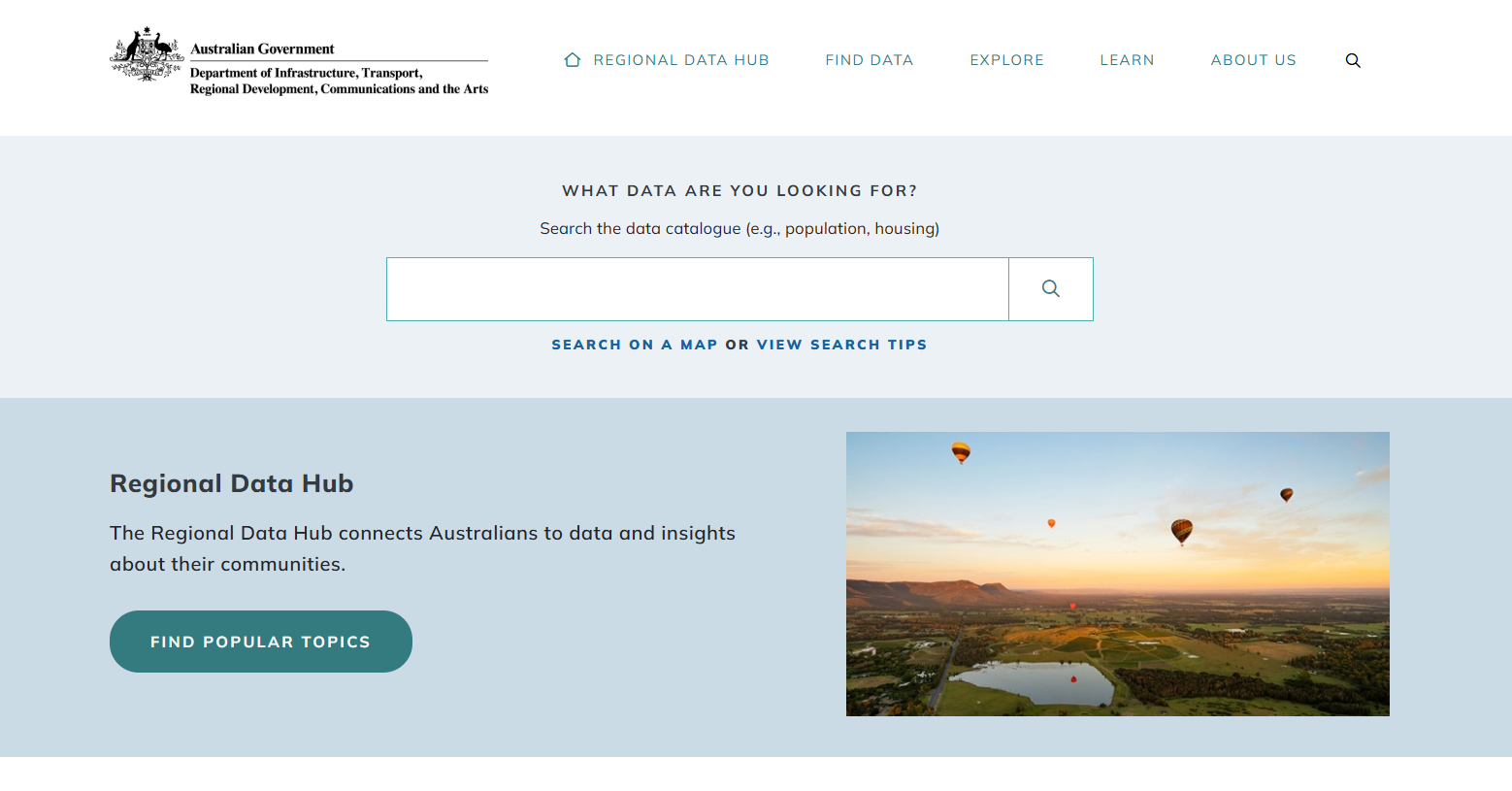 Data & Statistics — Regional Development Australia South West