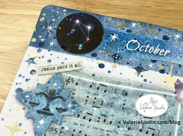 Libra Constellation - October planner journal — Valerie Sjodin
