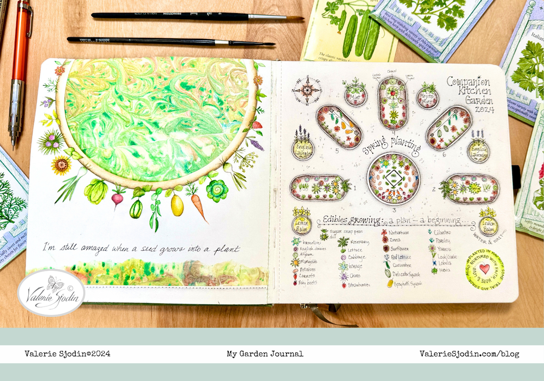 My Garden Journal - Art in Real Life #14 — Valerie Sjodin