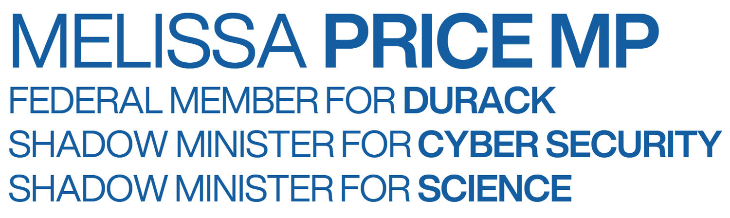 Contact Melissa — Melissa Price MP