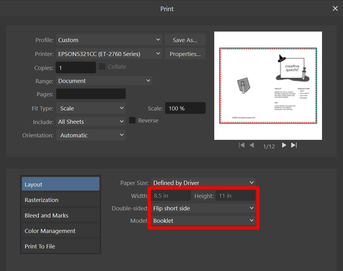 Make a DIY Half Letter-Size Booklet (Imposition) Using Affinity ...