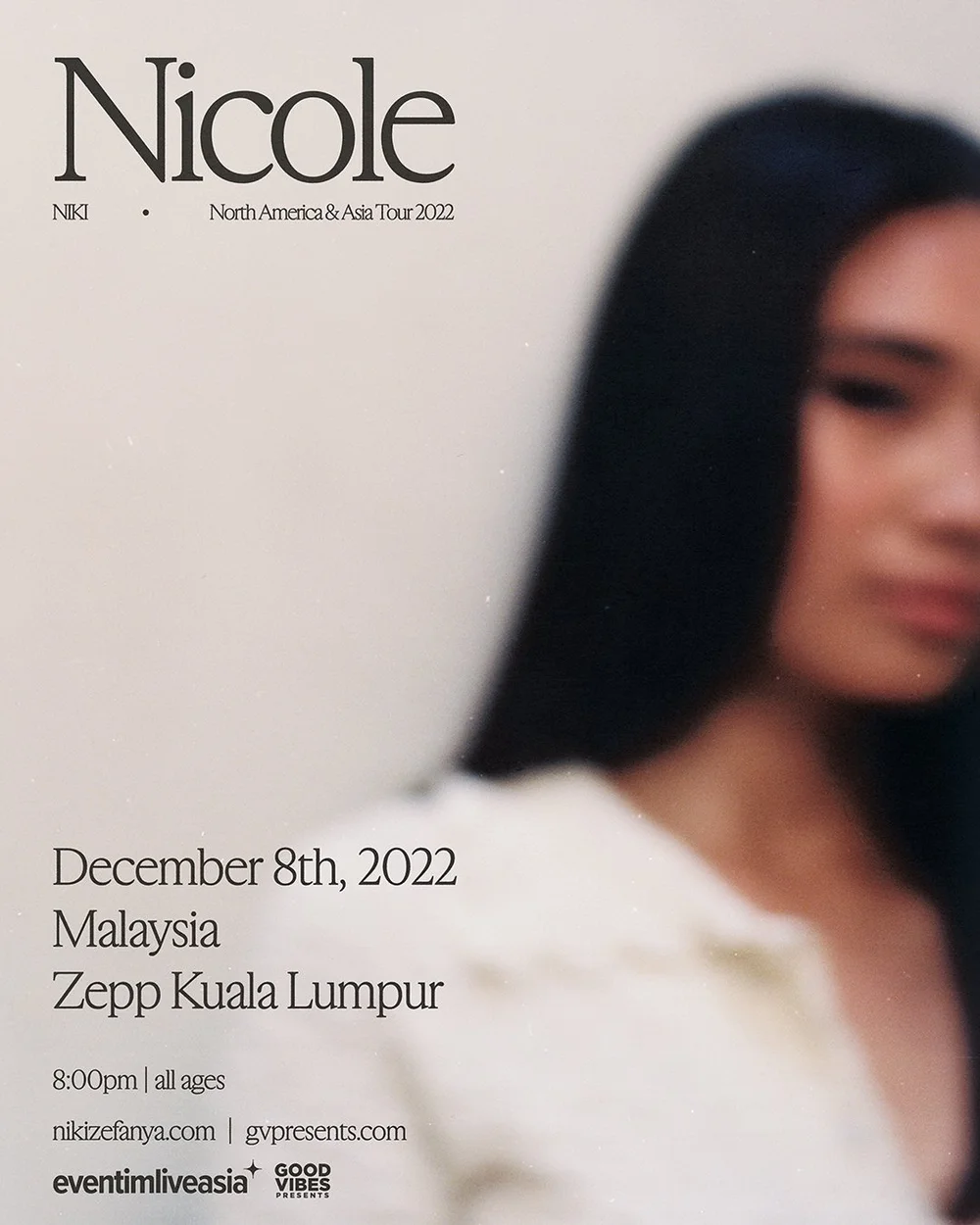 NIKI - THE NICOLE TOUR — FUTURE SOUND ASIA