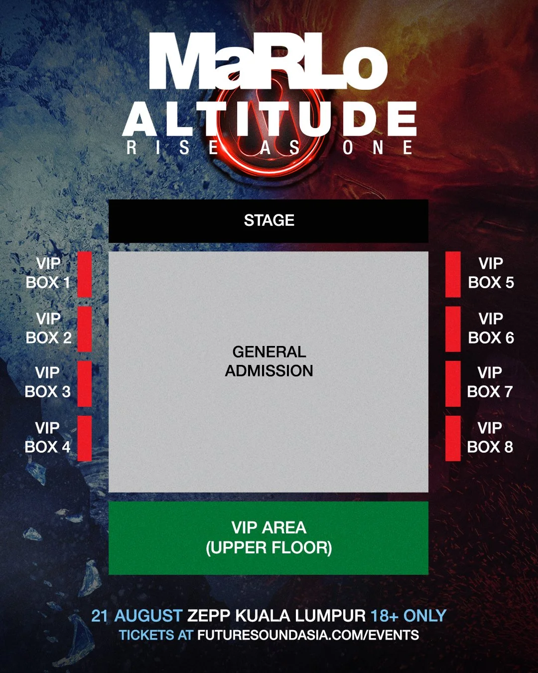 MaRLo - ALTITUDE: Rise As One (ADDITIONAL SHOW) — FUTURE SOUND ASIA