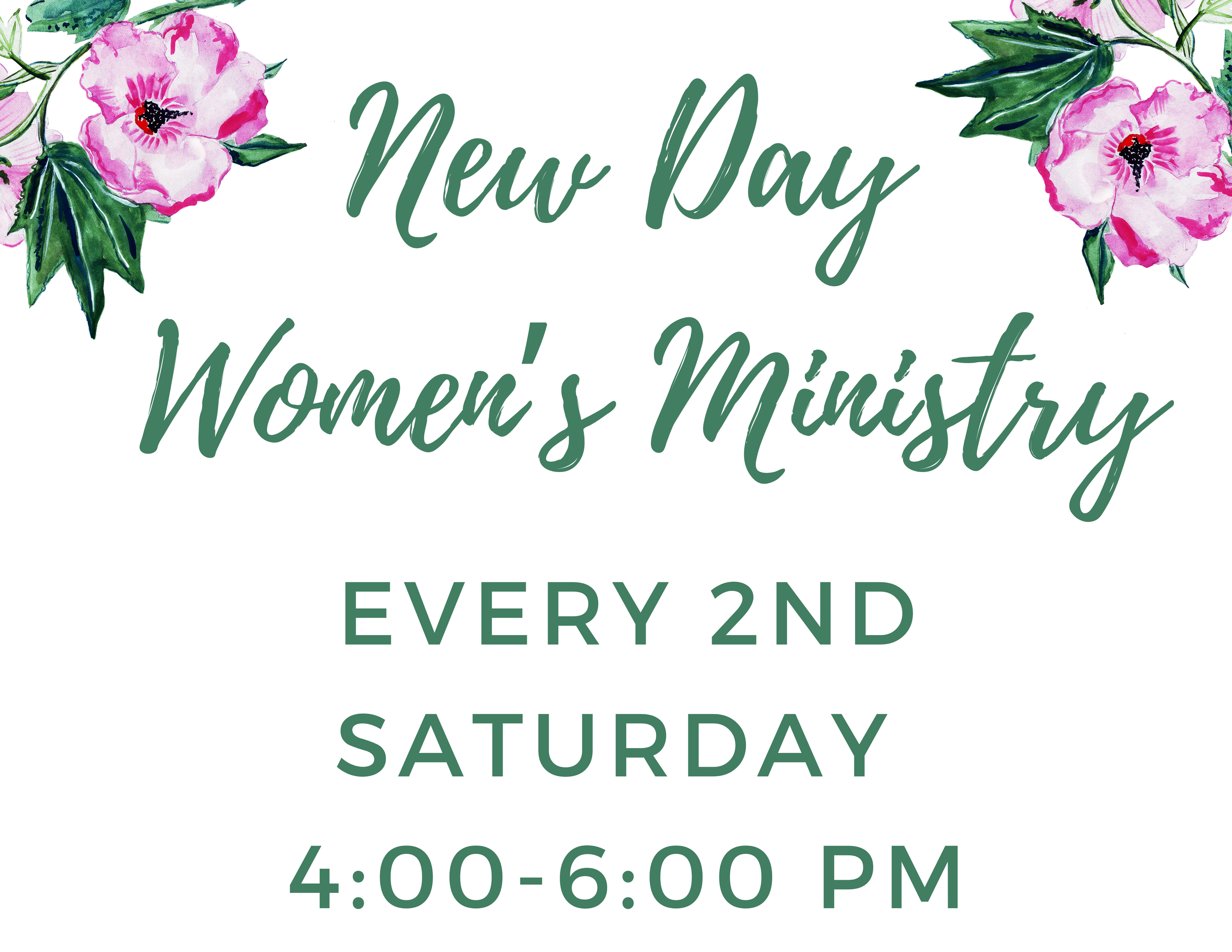 Women's Ministry — New Day Christian Church