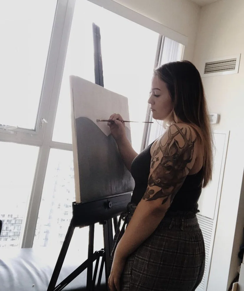 About — Emily Kewageshig - Giizhig Studio