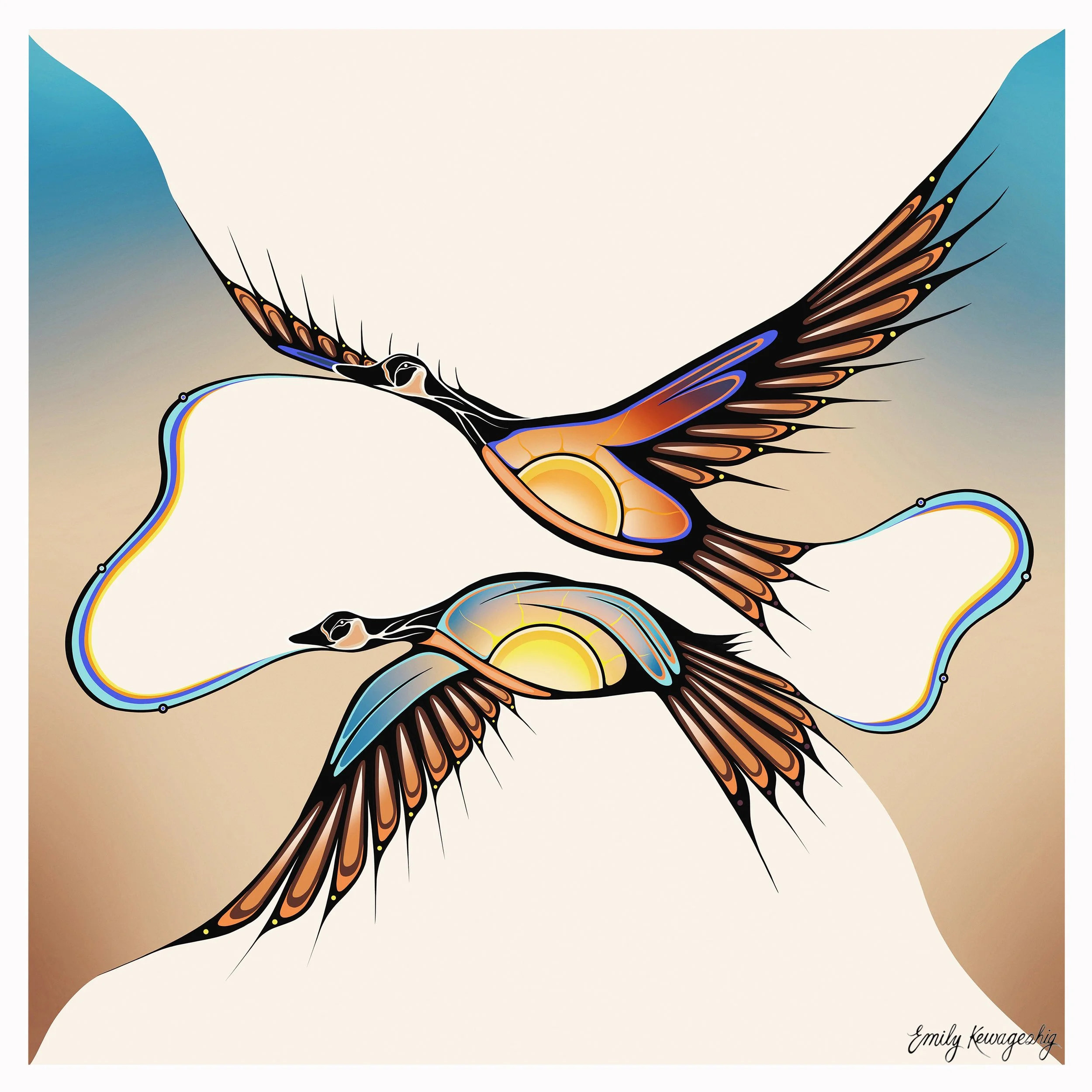 Fine-Art Print: "Dagwaagin" — Emily Kewageshig