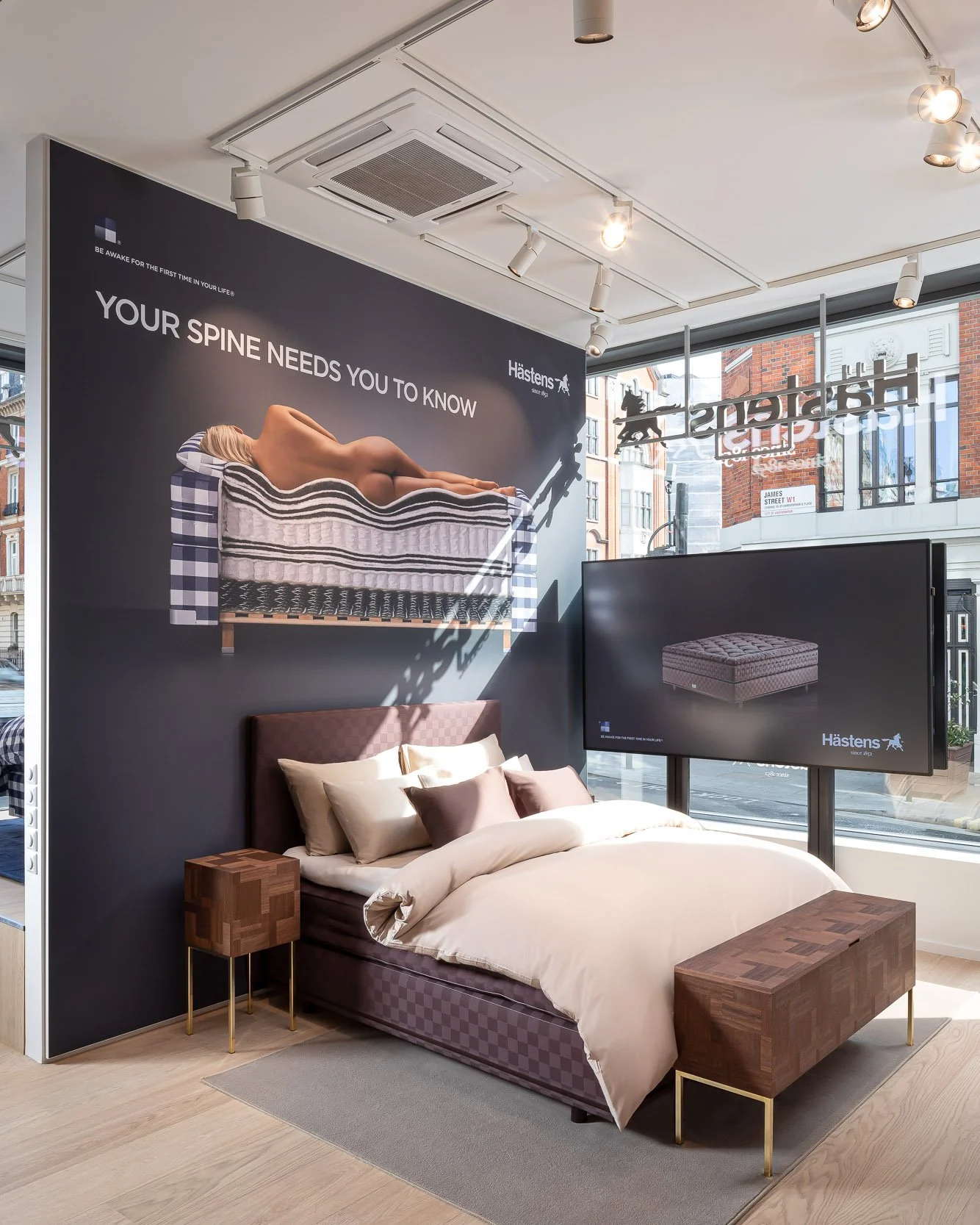 Hastens Showroom - Wigmore St, London — Ryan Wicks Photography
