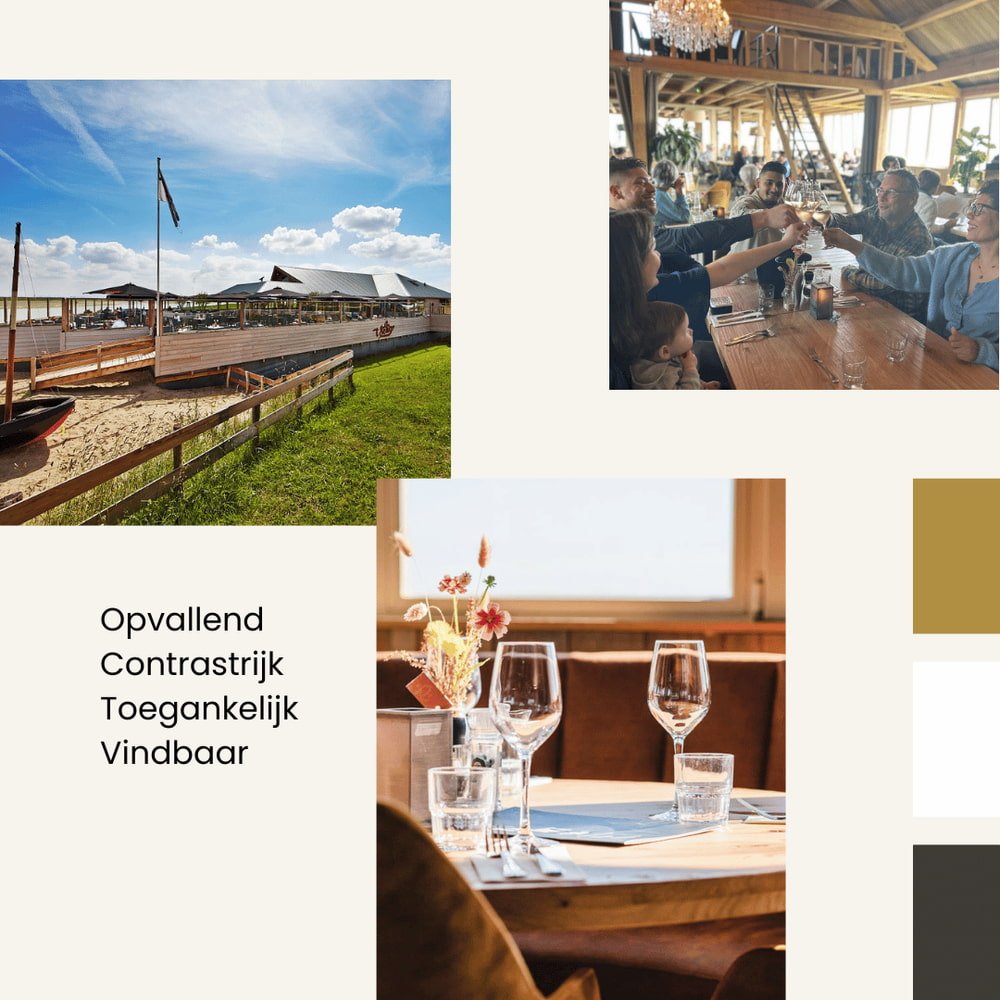 Opvallende Squarespace restaurant website — Made by Anouk