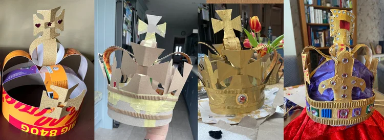 Cardboard Crowns — Darrell Wakelam