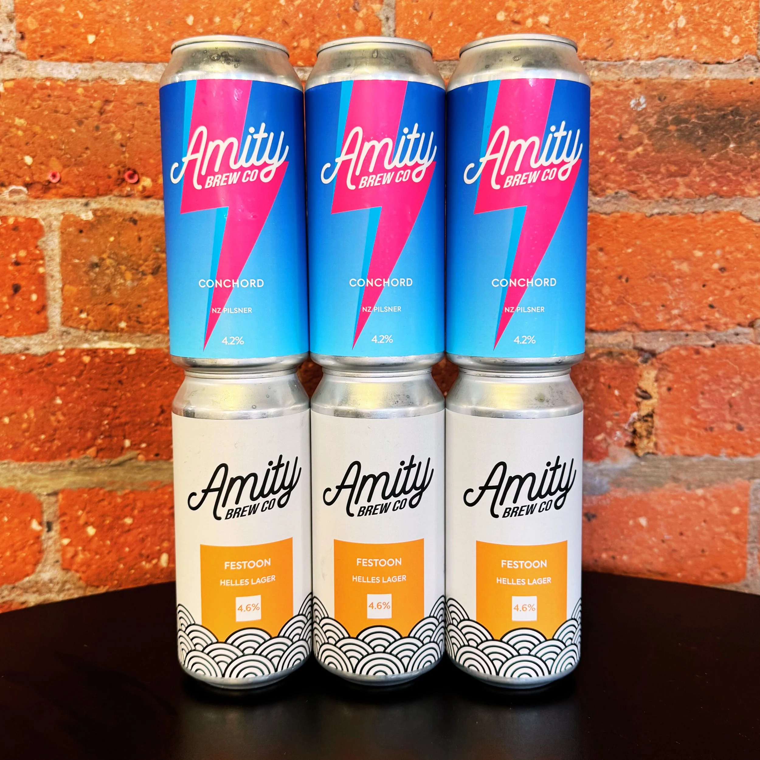 Festoon // Gluten Free Helles Lager // 4.6% ABV - 440ml — Amity Brew Co