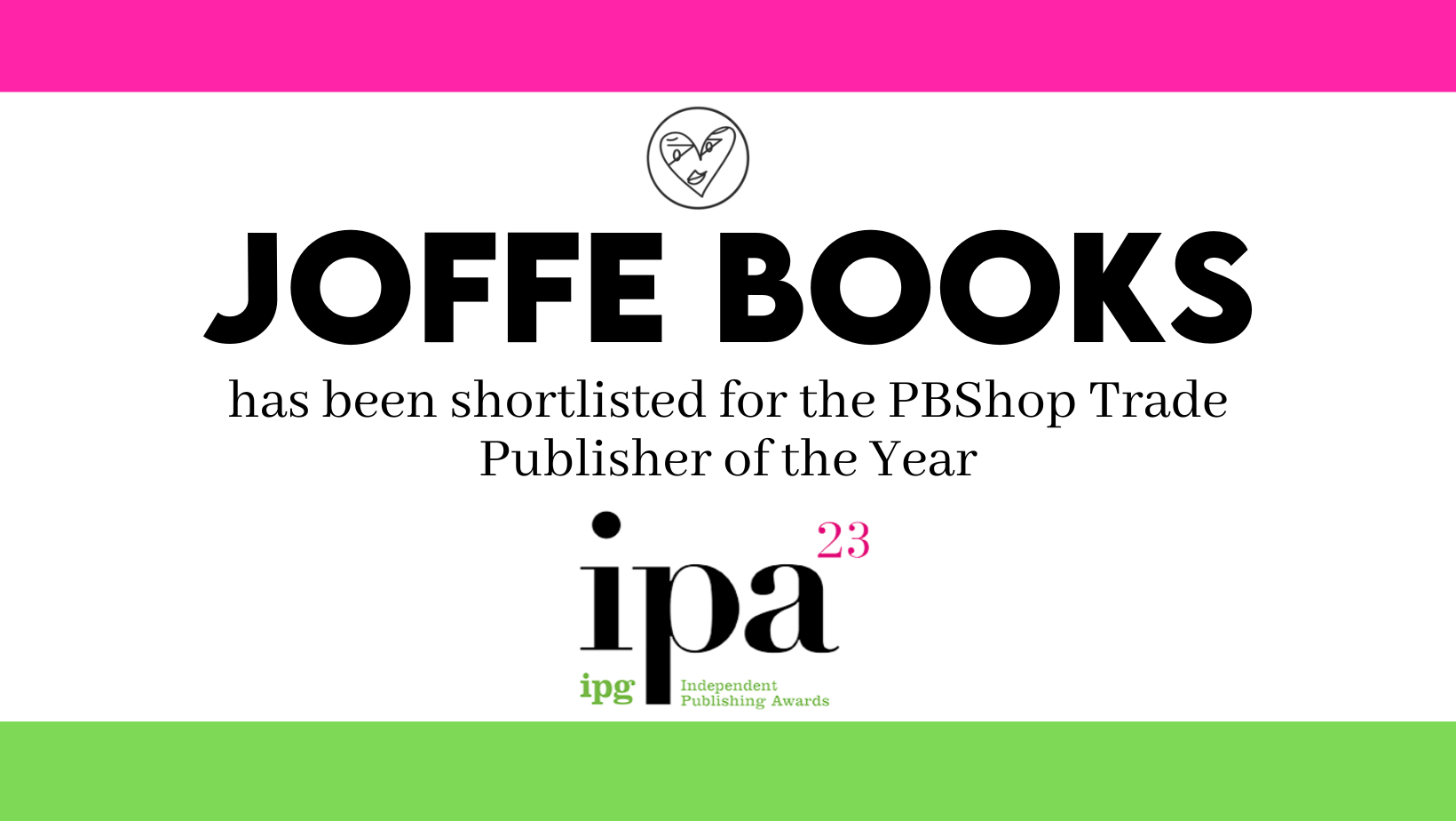 JOFFE BOOKS, One of the UK's leading independent publishers