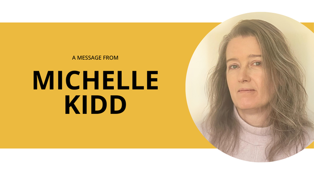 A MESSAGE FROM MICHELLE KIDD — JOFFE BOOKS, One of the UK's leading ...