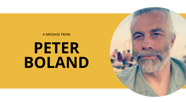 A MESSAGE FROM PETER BOLAND — JOFFE BOOKS, One of the UK's leading ...