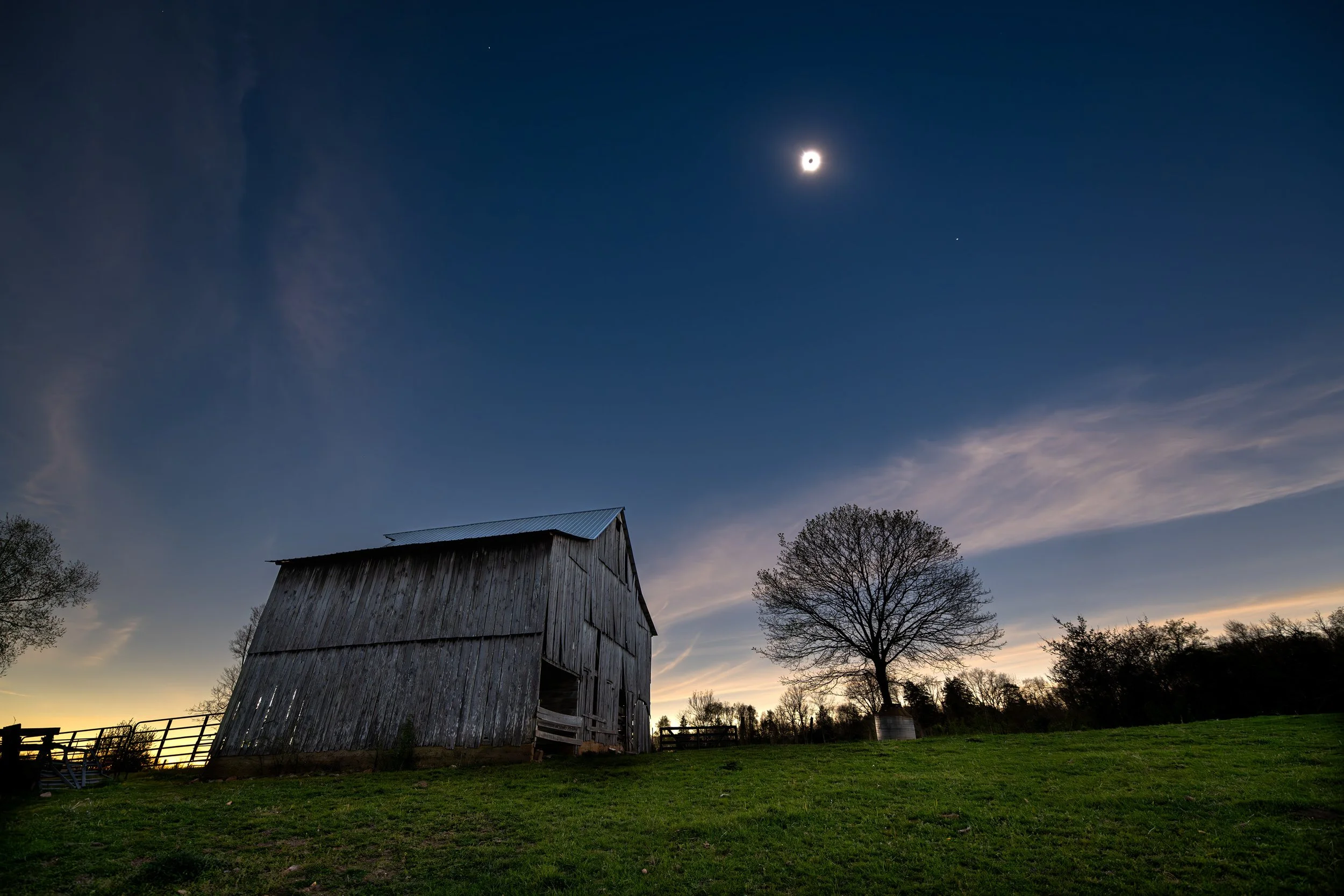American Gothic Reimagined: The Solar Eclipse Over Vulcan, Missouri ...