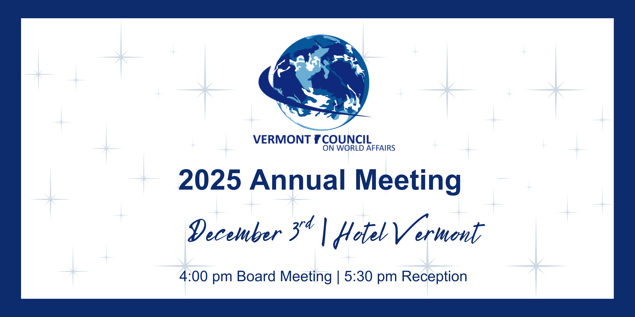 2025 Annual Meeting — Vermont Council on World Affairs