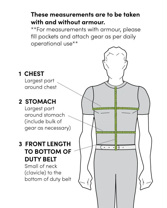 Upper Body Size Form — CSE WORKS™