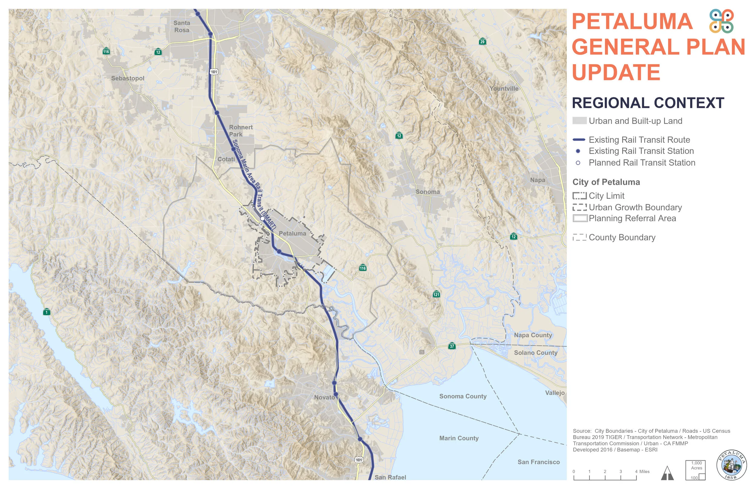 Maps — Petaluma General Plan Update