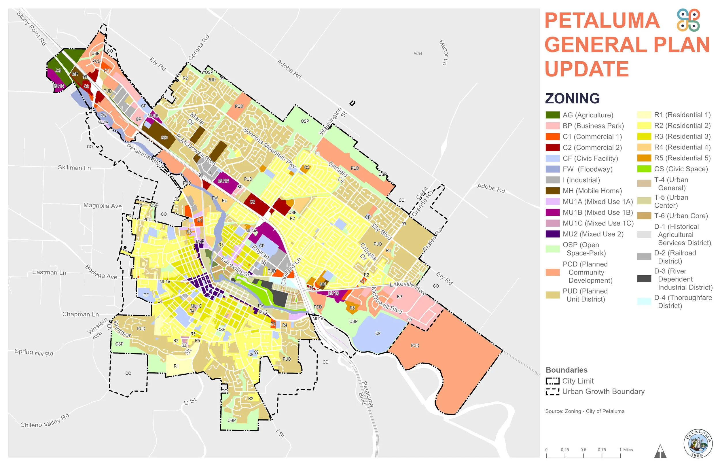 Maps — Petaluma General Plan Update